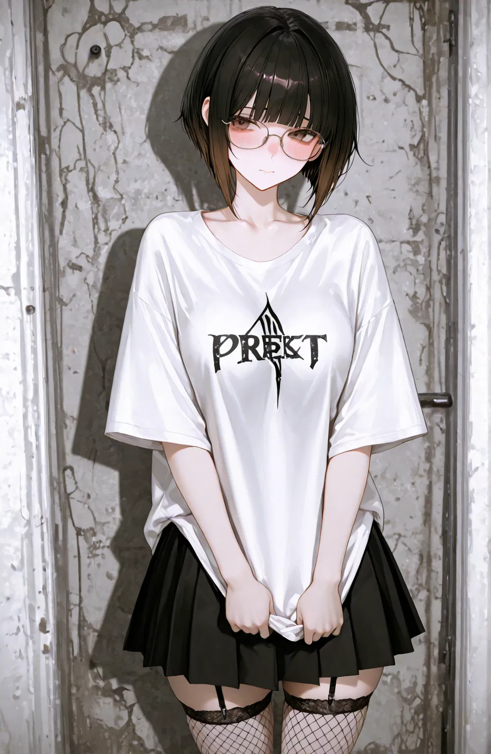 Character - Girl Failure | You have to take care of the cute goth girl!