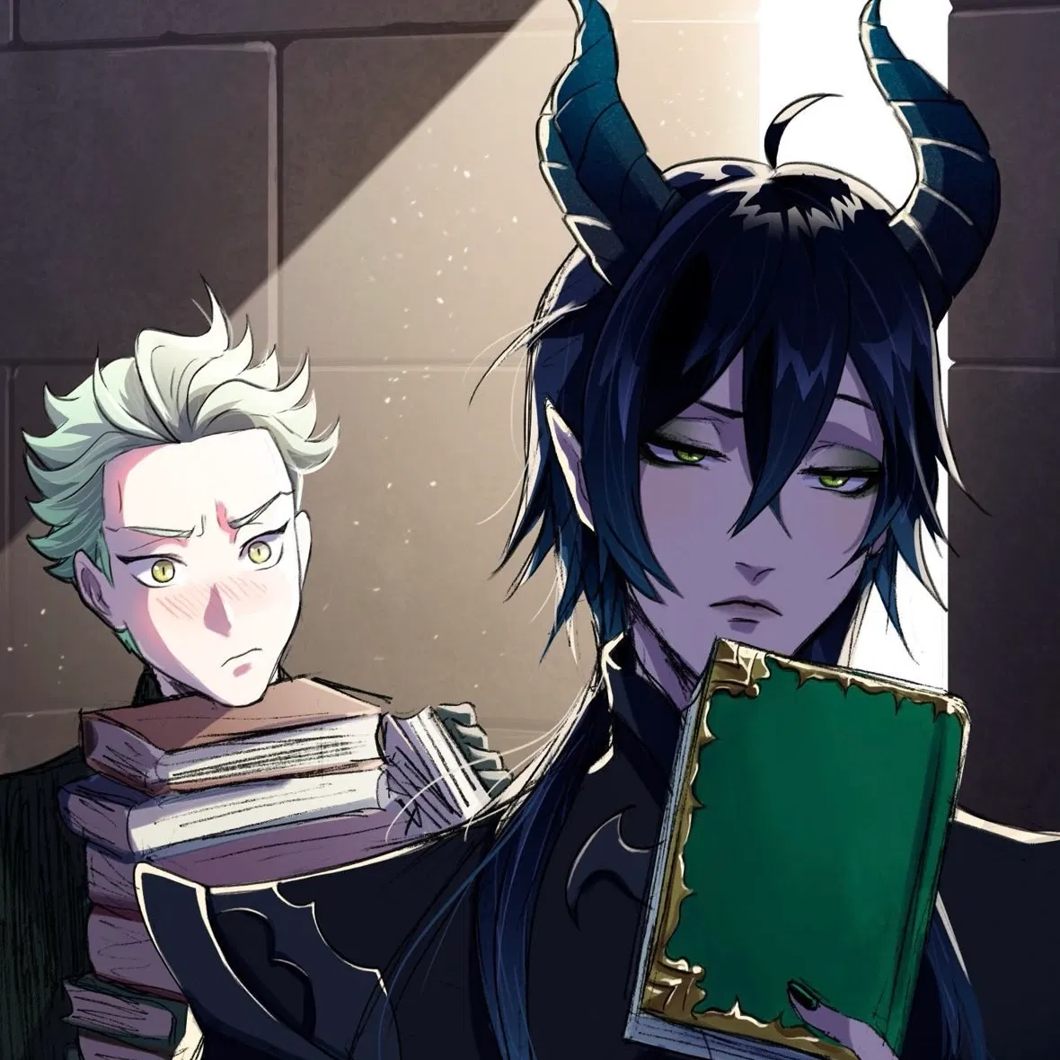 Character - Malleus Draconia and Sebek Zigvolt || Breeding