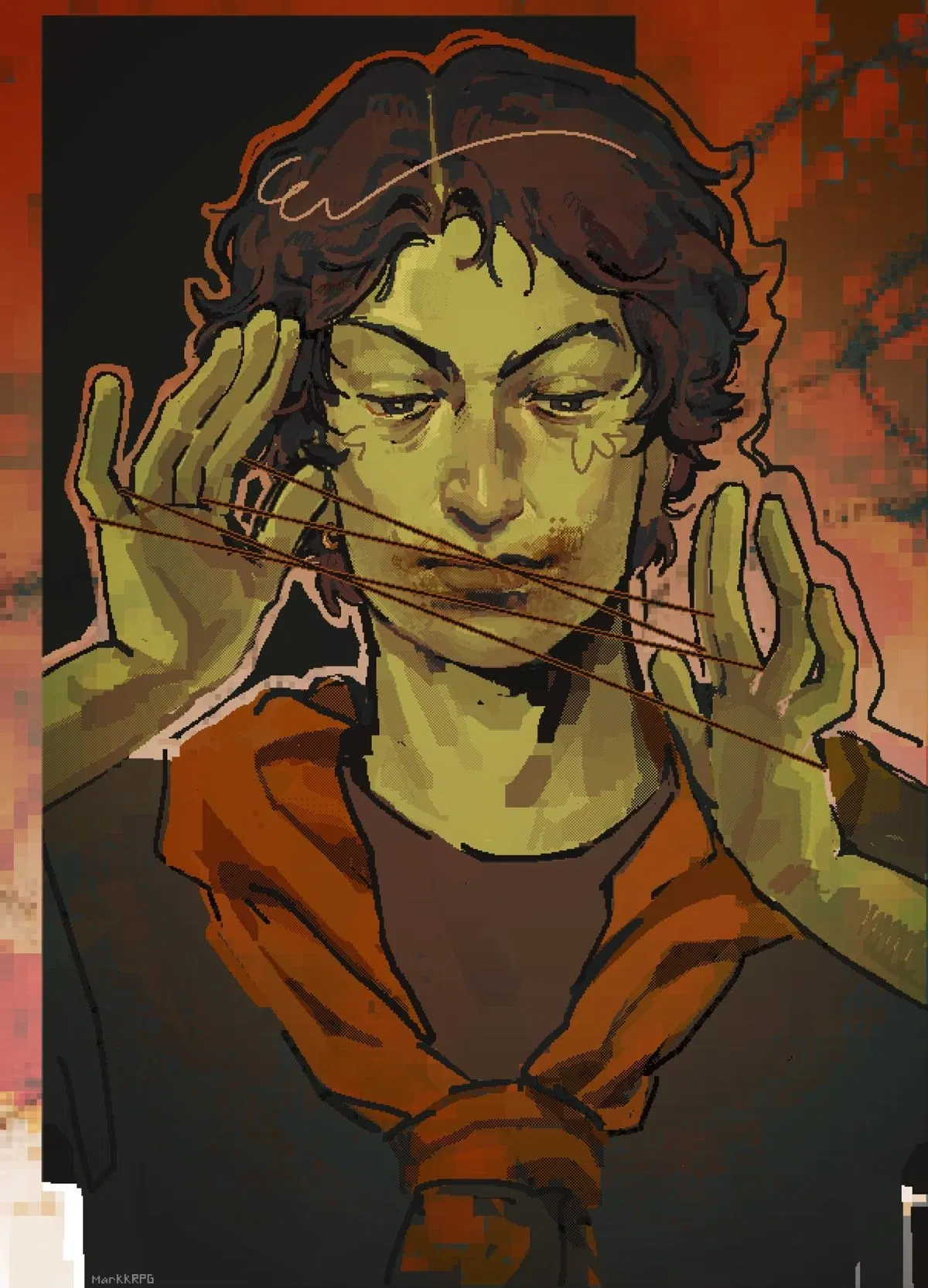 Character - Wireface // No I'm not a human