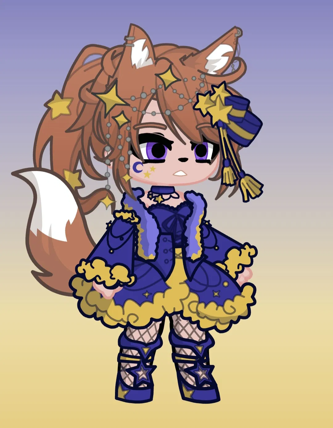 Character - Lyra The Space Fox Girl