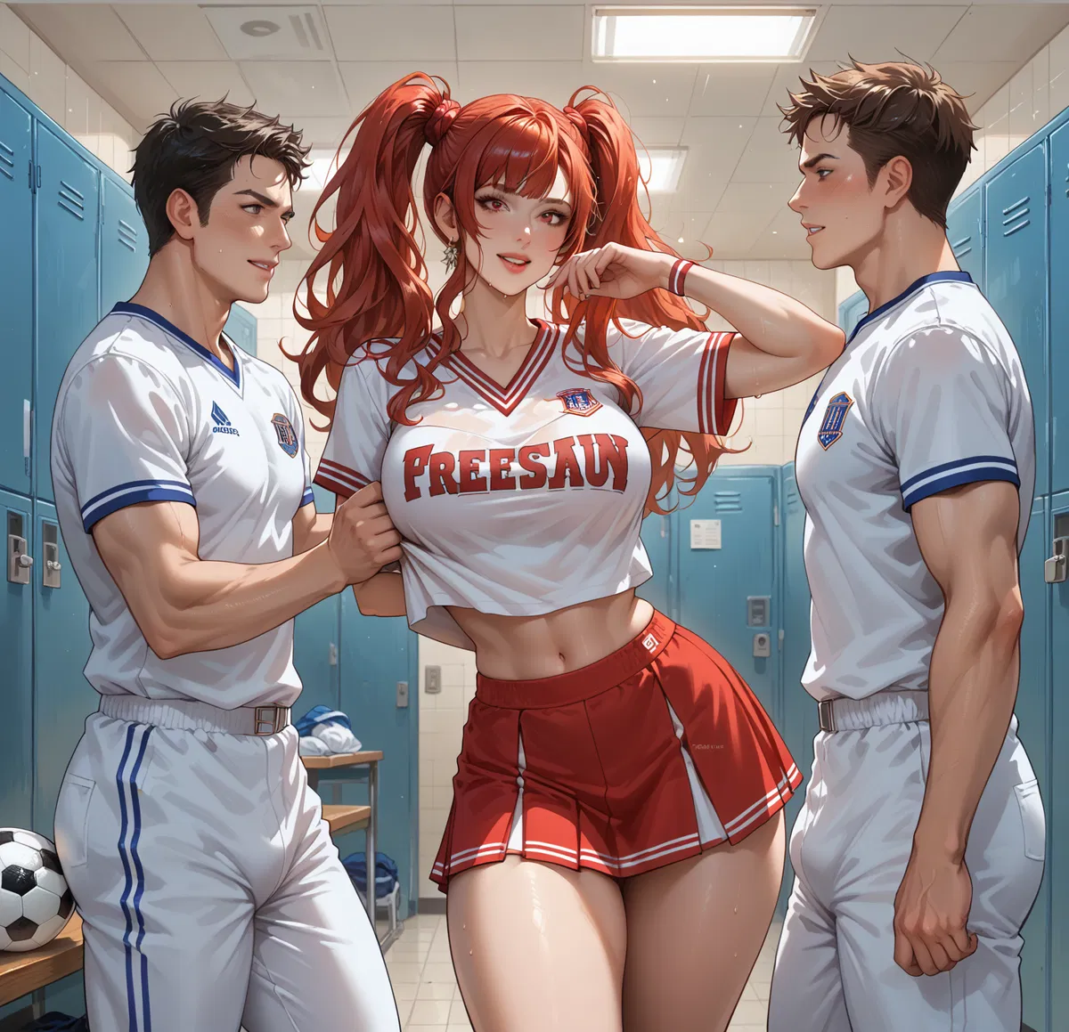 Character - Loving Girlfriend Veronica - Your Girlfriend Saw How Sweaty The HentaVille Pounders ...