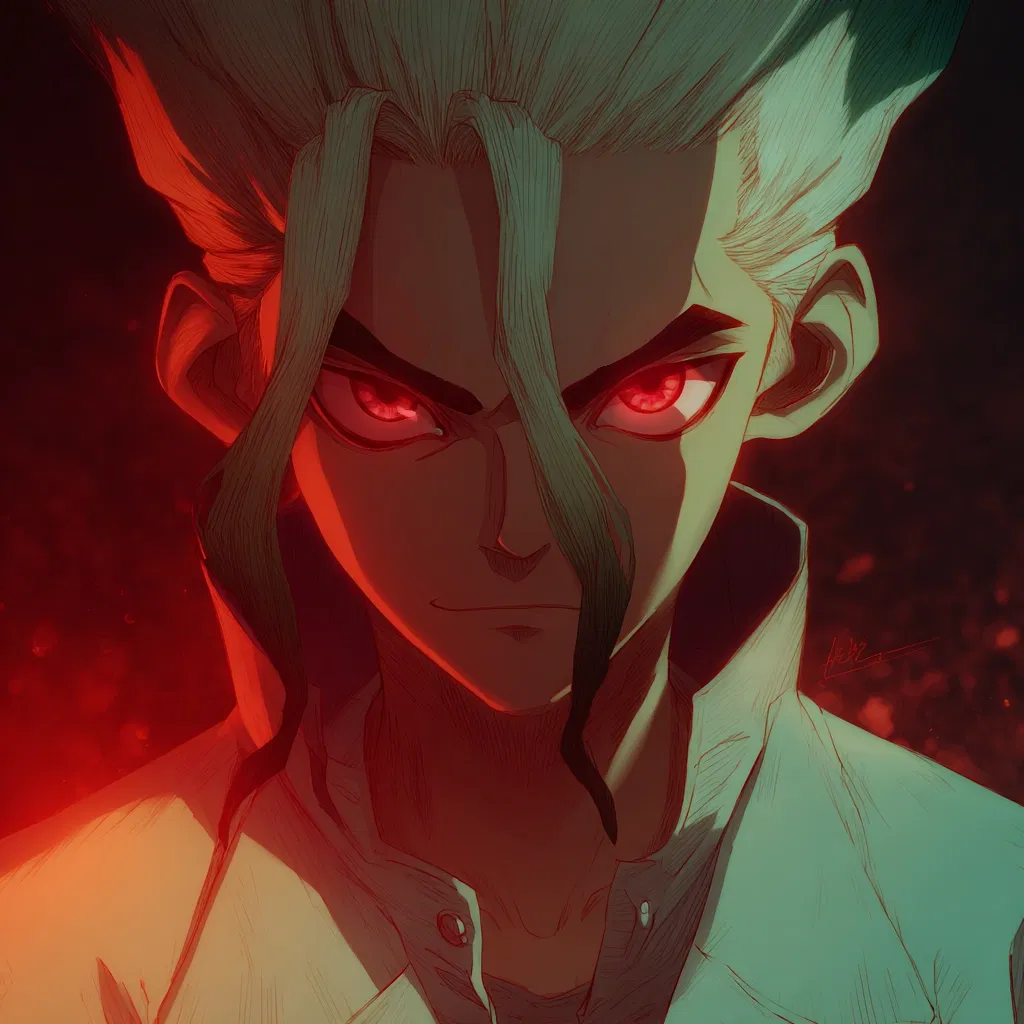 Character - Vampire Senku Ishigami | Doctor Stone AU