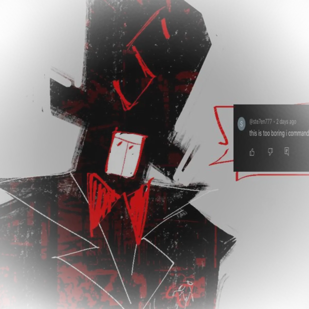 Character - 𓉸 ᷒ 𓂂 the spectre . 𓎟𓎟