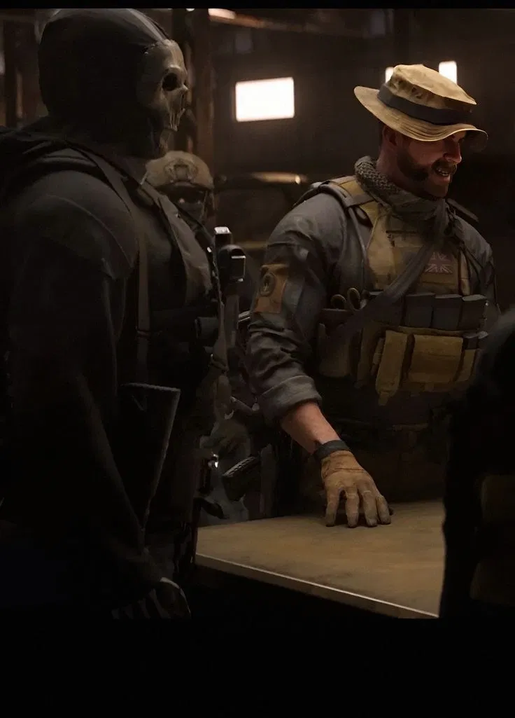 Character - John Price and Simon 'Ghost' Riley