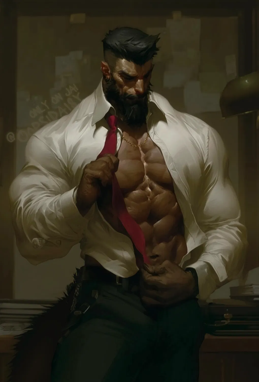 Character - Samson Thorn | The Wolf in the Office